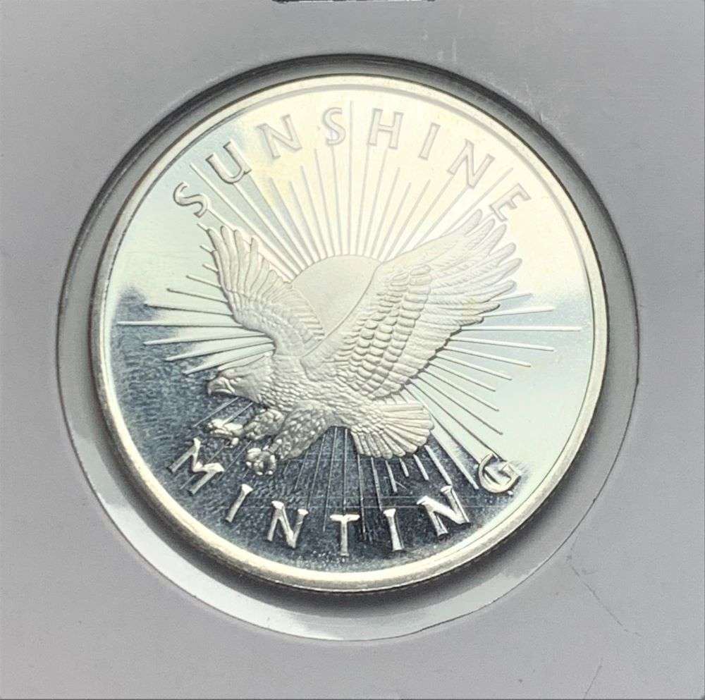 Sunshine Minting Eagle Proof 1 ozt .999 Silver
