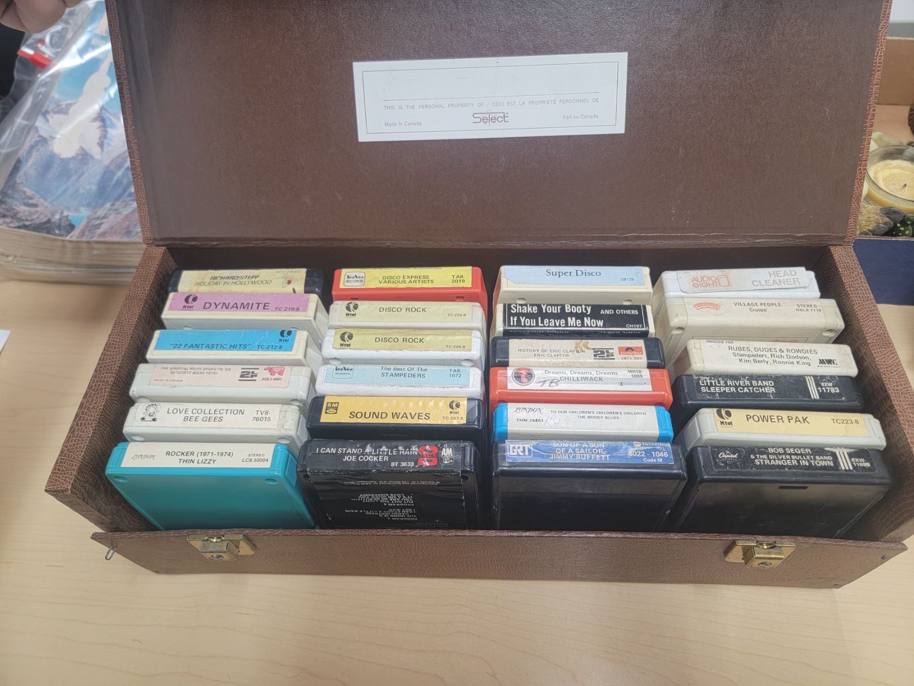 24 - Rock and Disco 8 Tracks including Beegees, Thin Lizzy, Stampeders ...