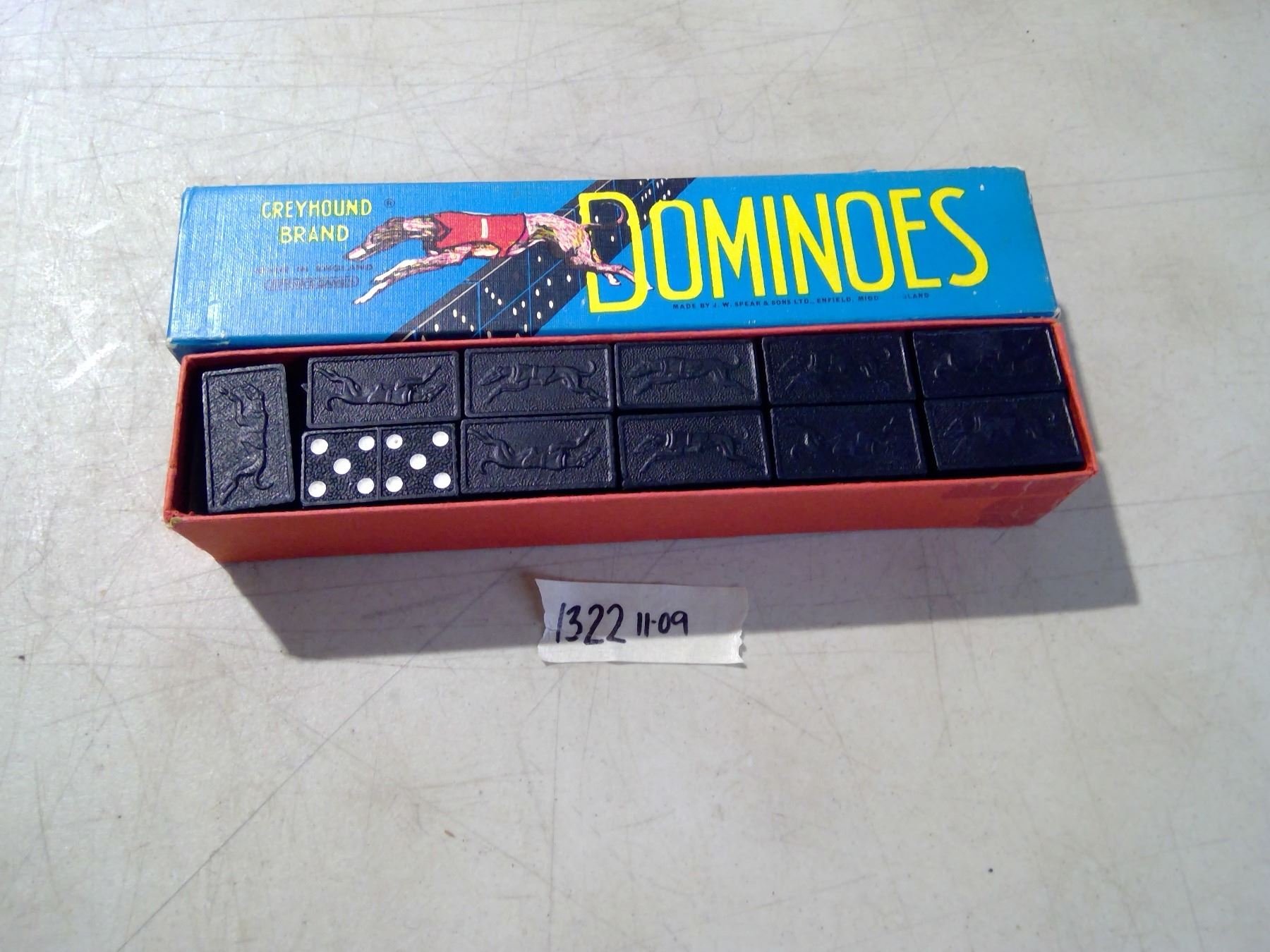 1960's Made in England Dominoes