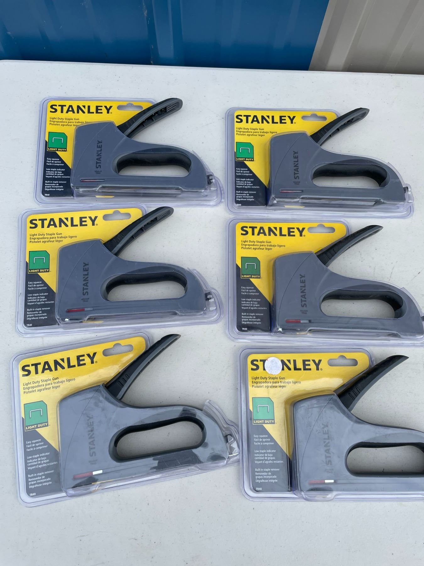 6 - New Stanley TR40 Staplers - Schmalz Auctions