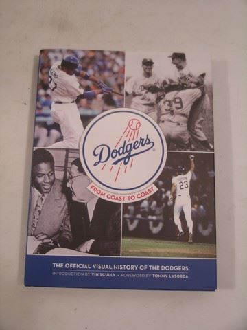 Dodgers History Hardcover Book