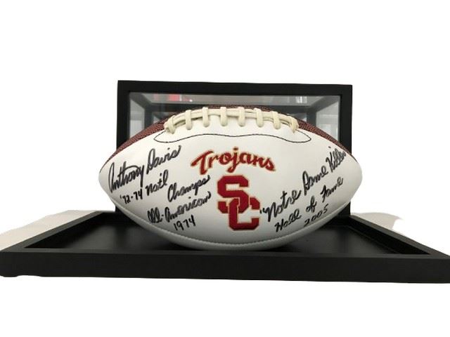 Anthony Davis Signed USC Trojans Football