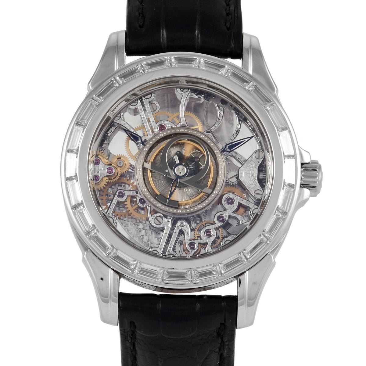 OMEGA DE VILLE TOURBILLON PLATINUM CHRONOMETER WATCH