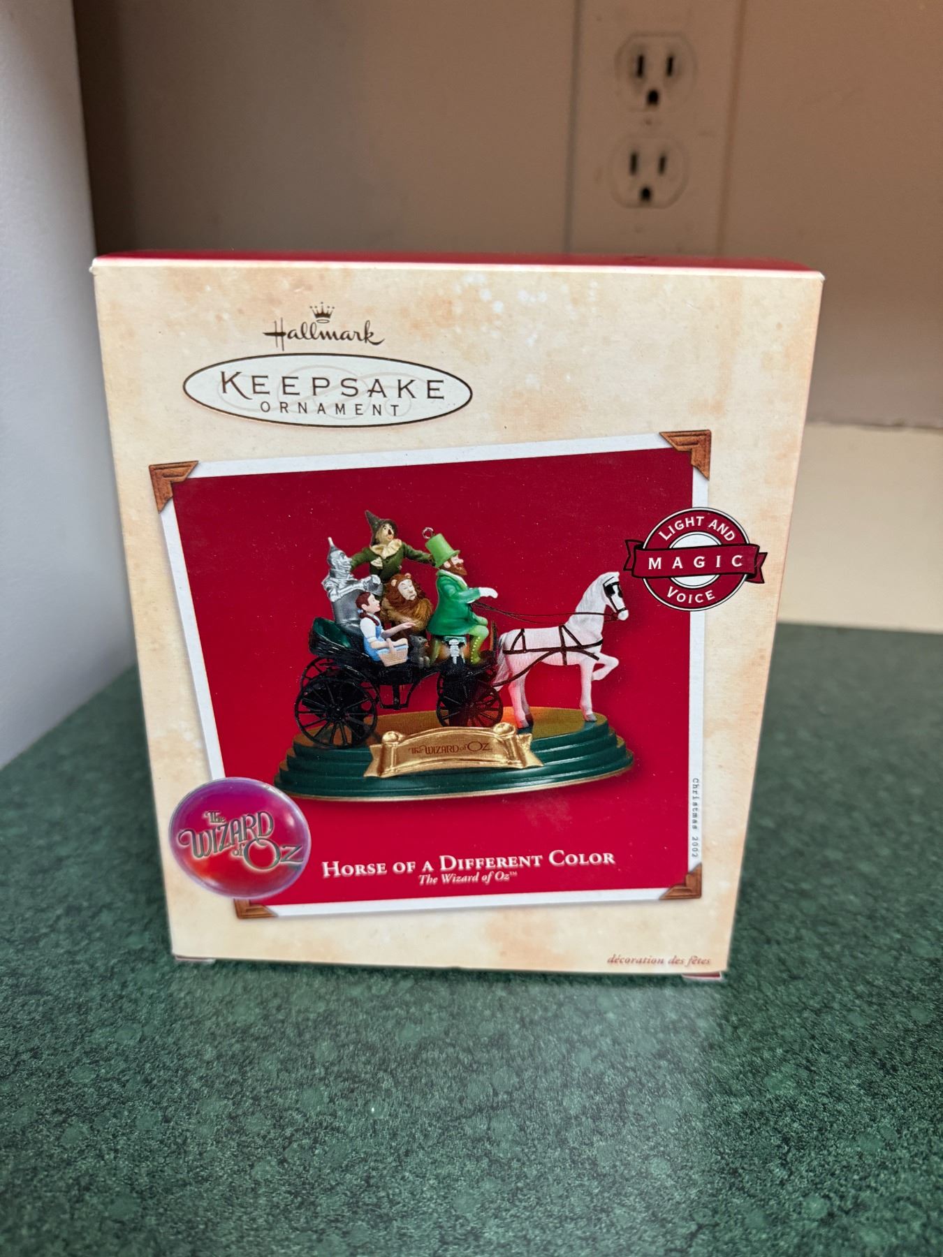 Hallmark keepsake ornament course of a different color of the Wizard of ...