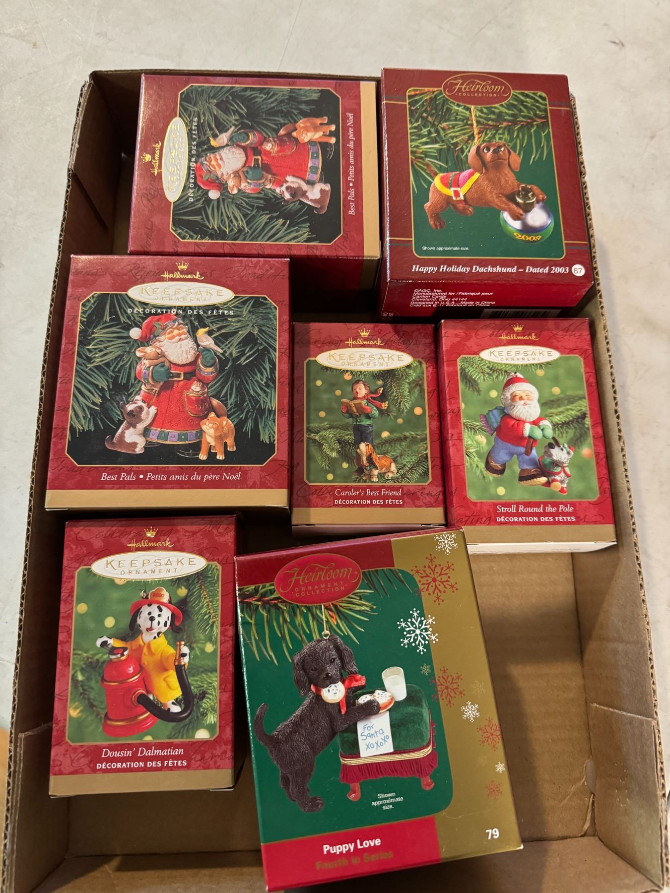 Hallmark keepsake ornaments