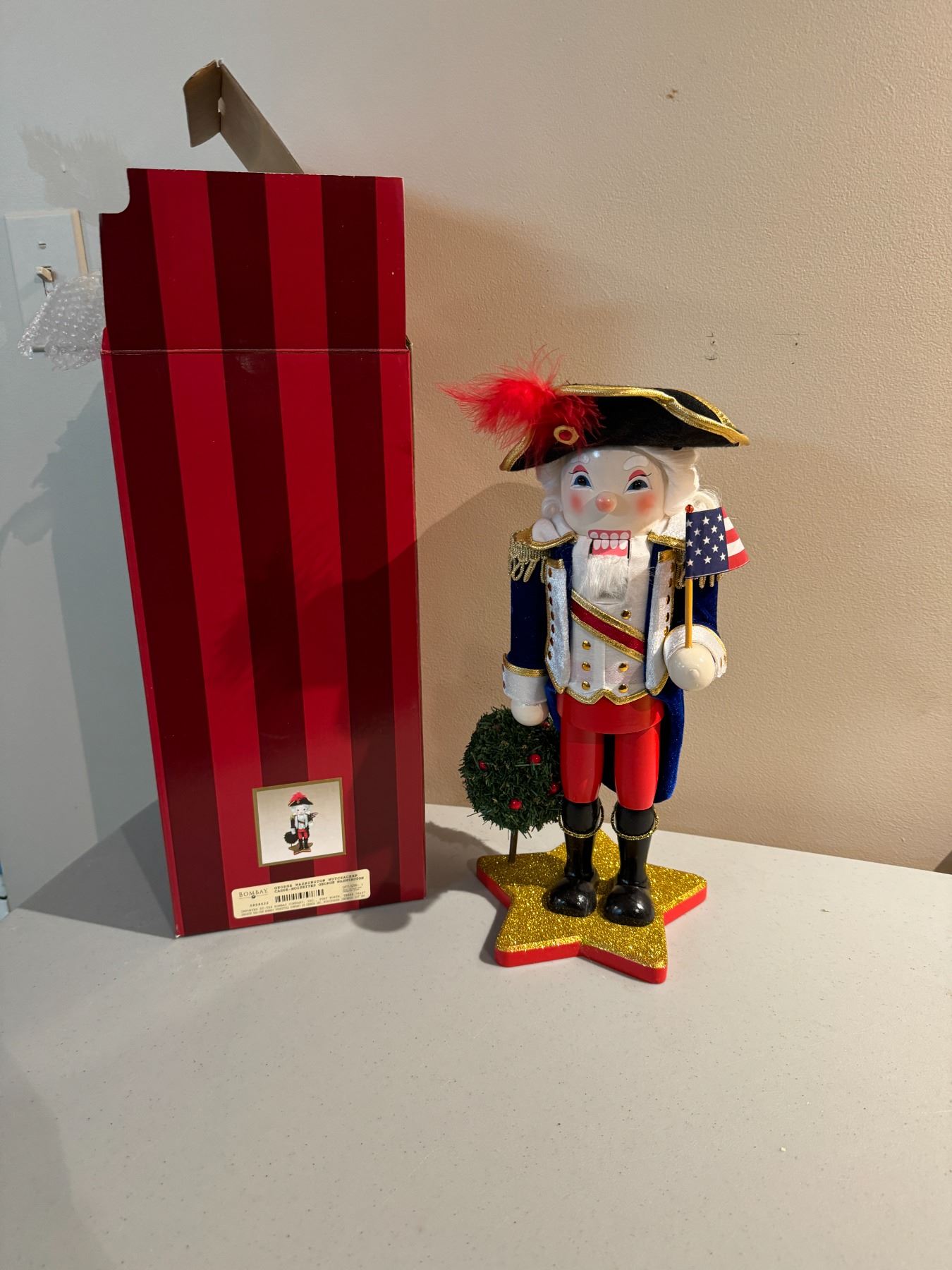Bombay George Washington nutcracker