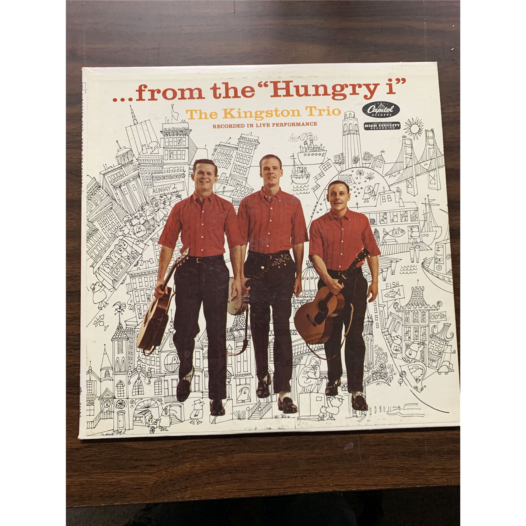 The Kingston Trio ‎– ... From The “Hungry i” – Album