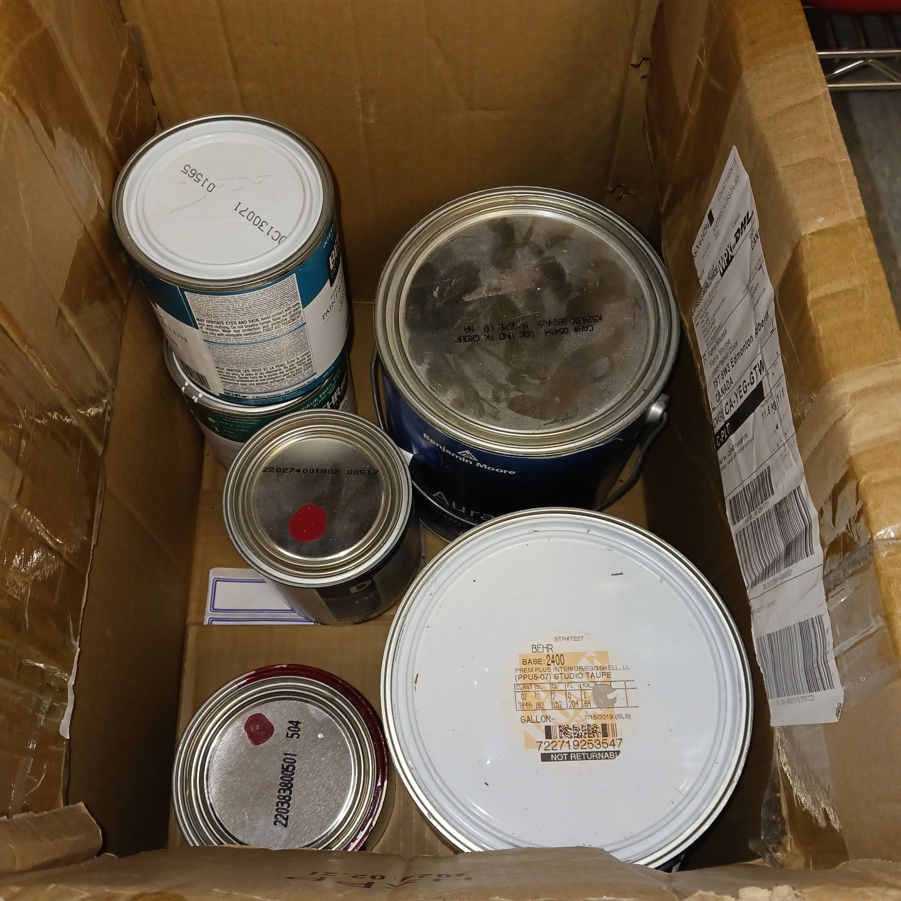 Box Of Paint, See Photos