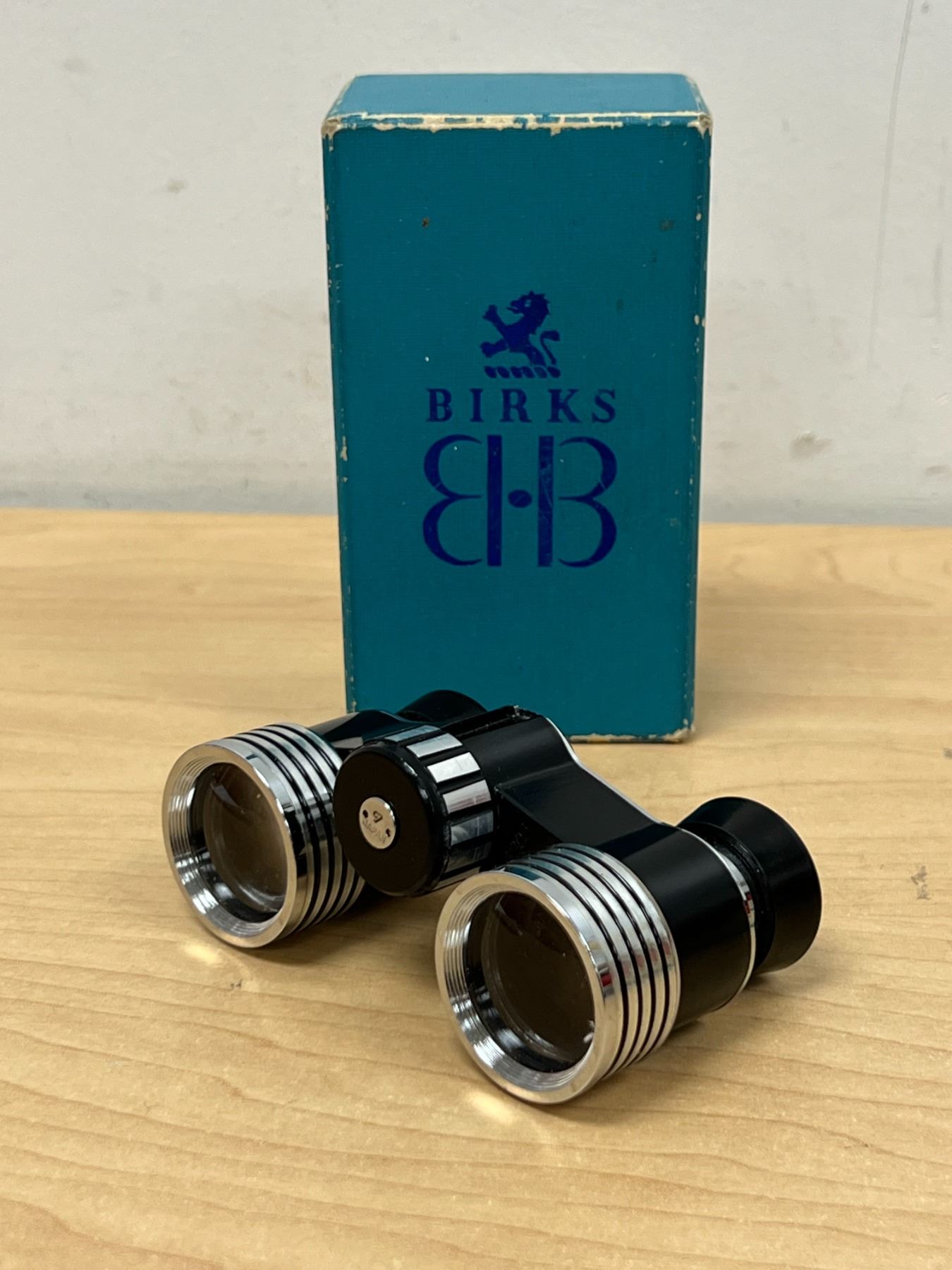 Vintage Deco Birks Opera Glasses & Box - nice - see photos