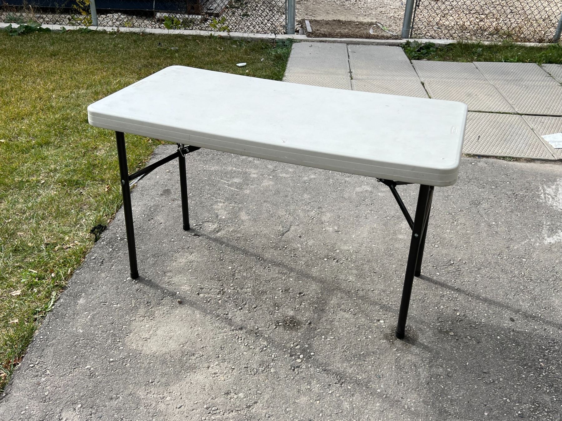Lifetime 48x24" Folding table - see photos