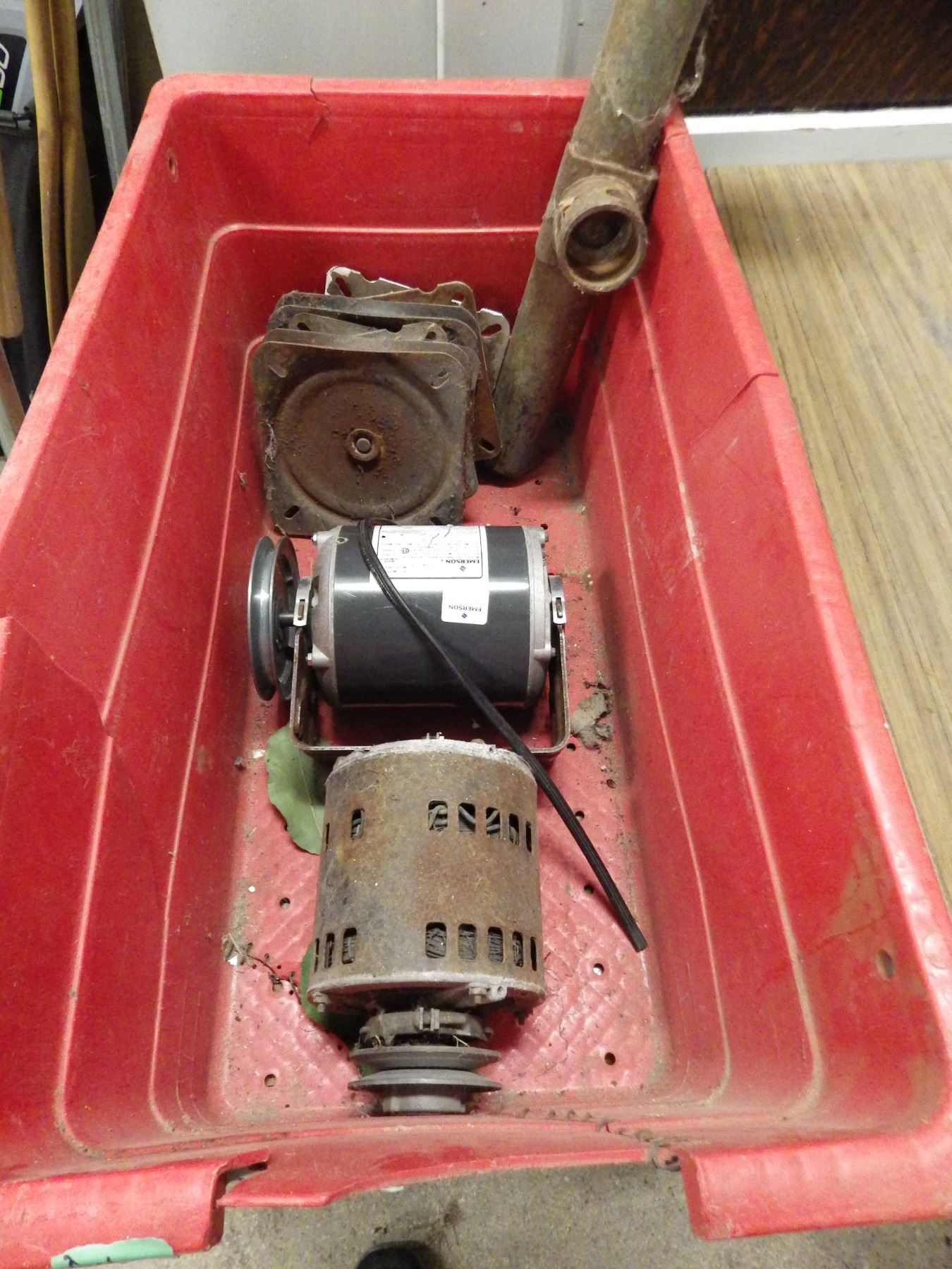 Electric motors, swivel bases Etcetera