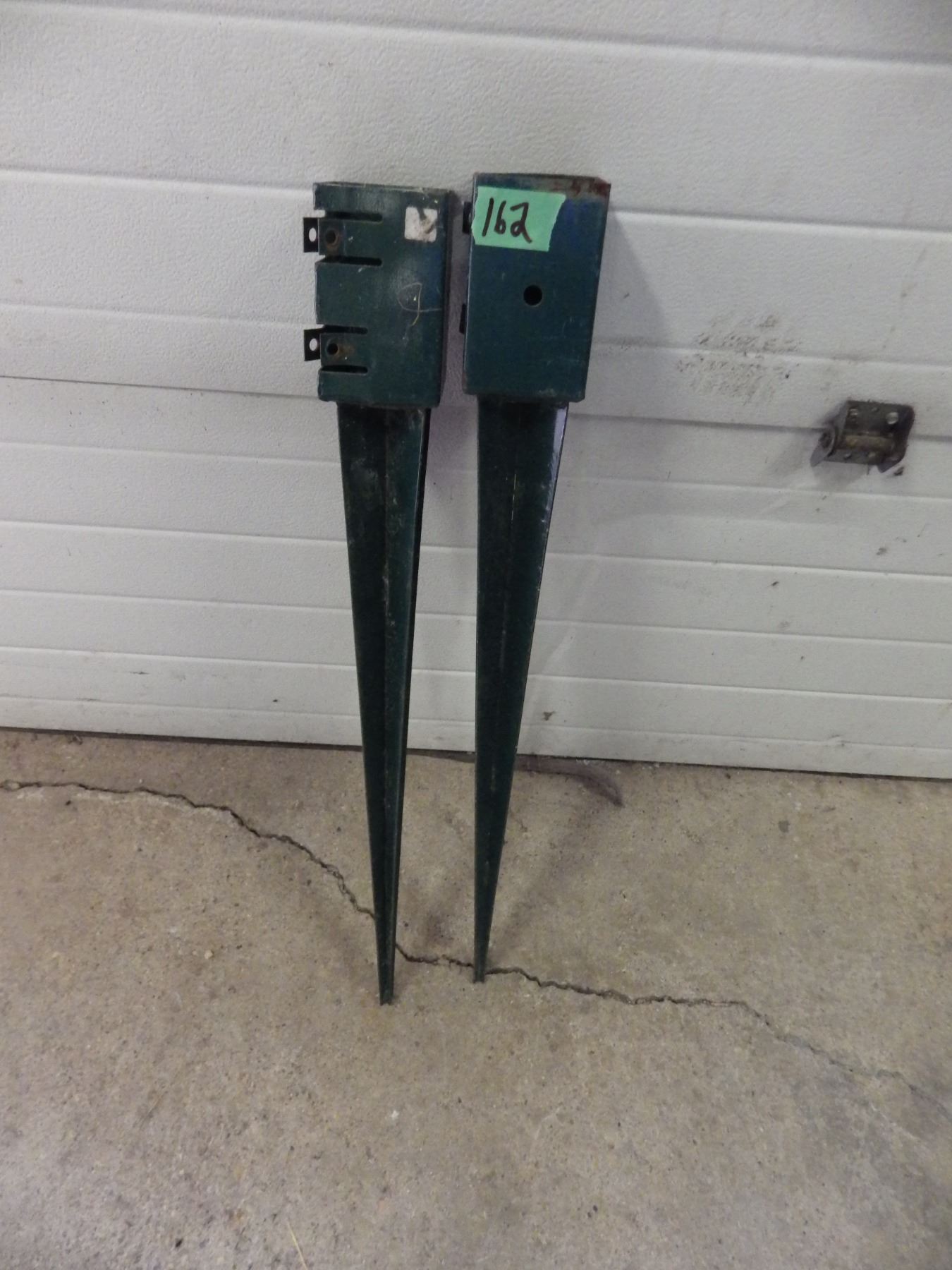 Ground Stakes for 4 by 4 wood posts