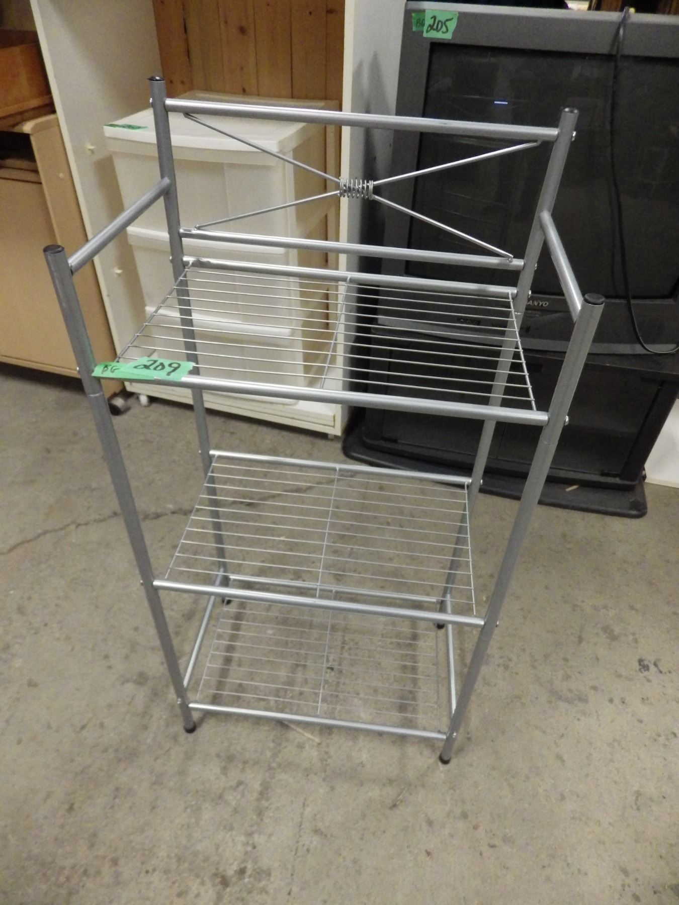 wire display stand rack