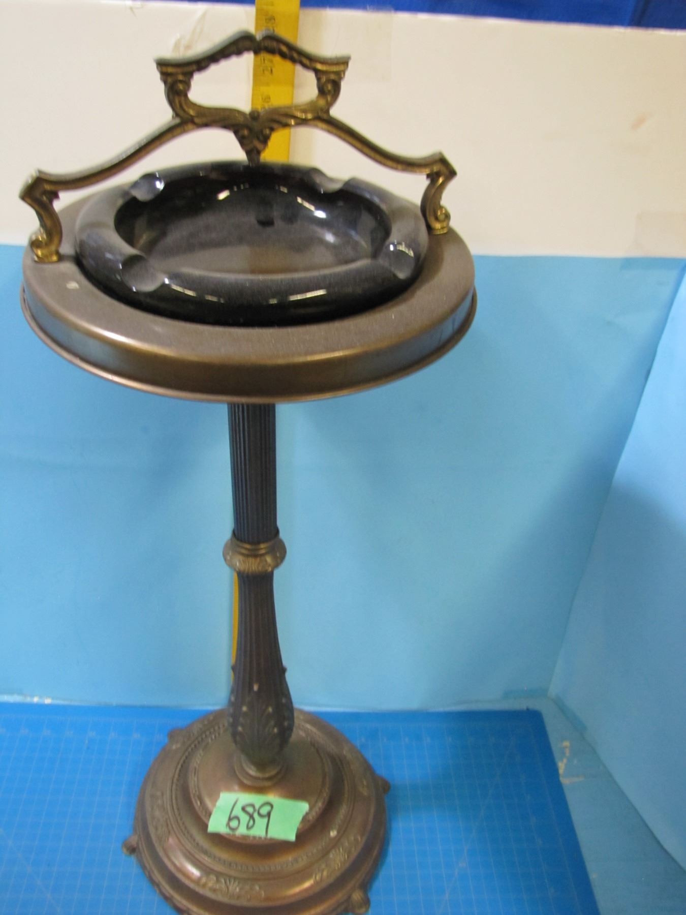 vintage ashtray stand