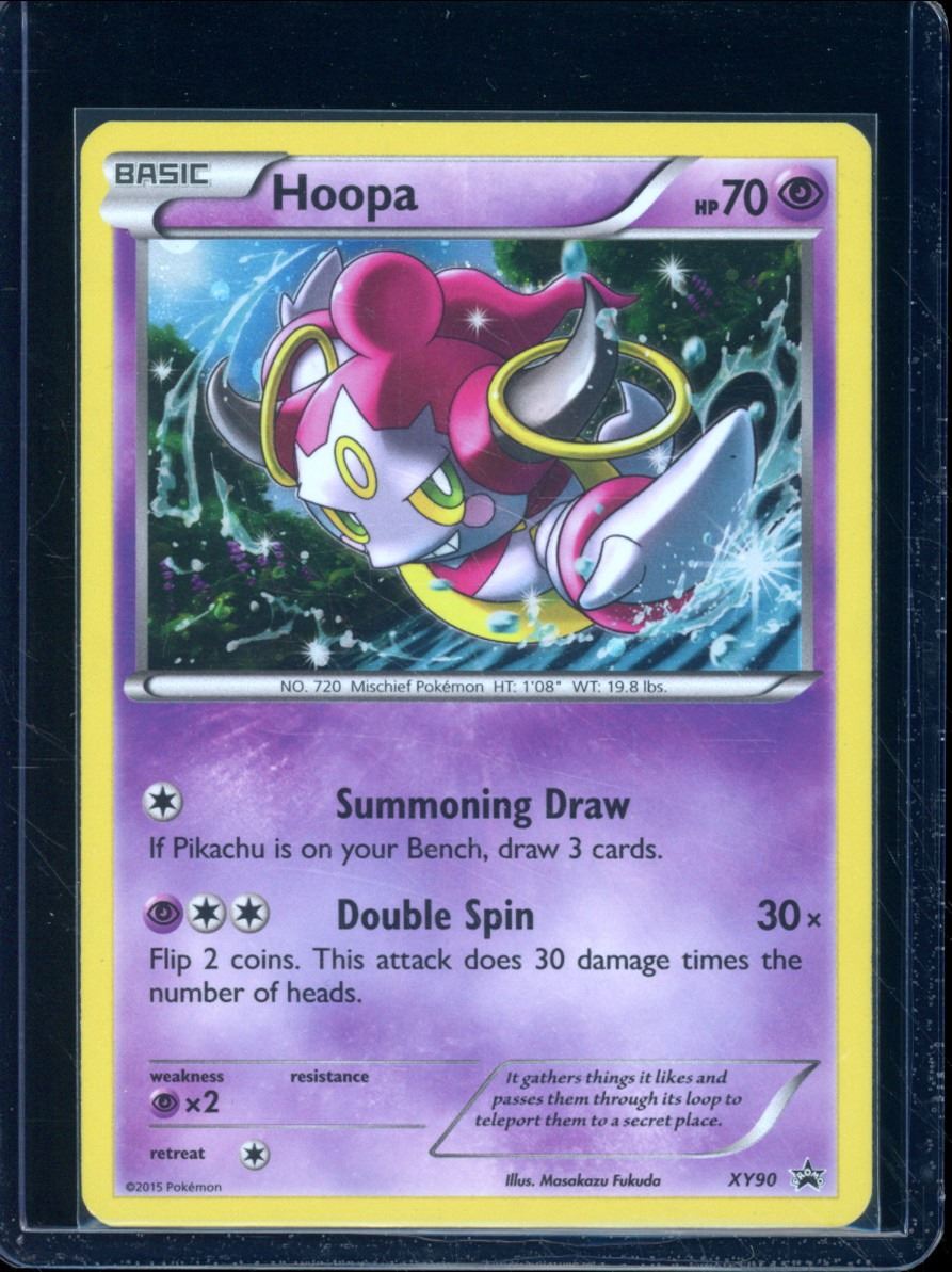 Pokemon Hoopa - XY90 - Promo HOLO XY Promotional Card