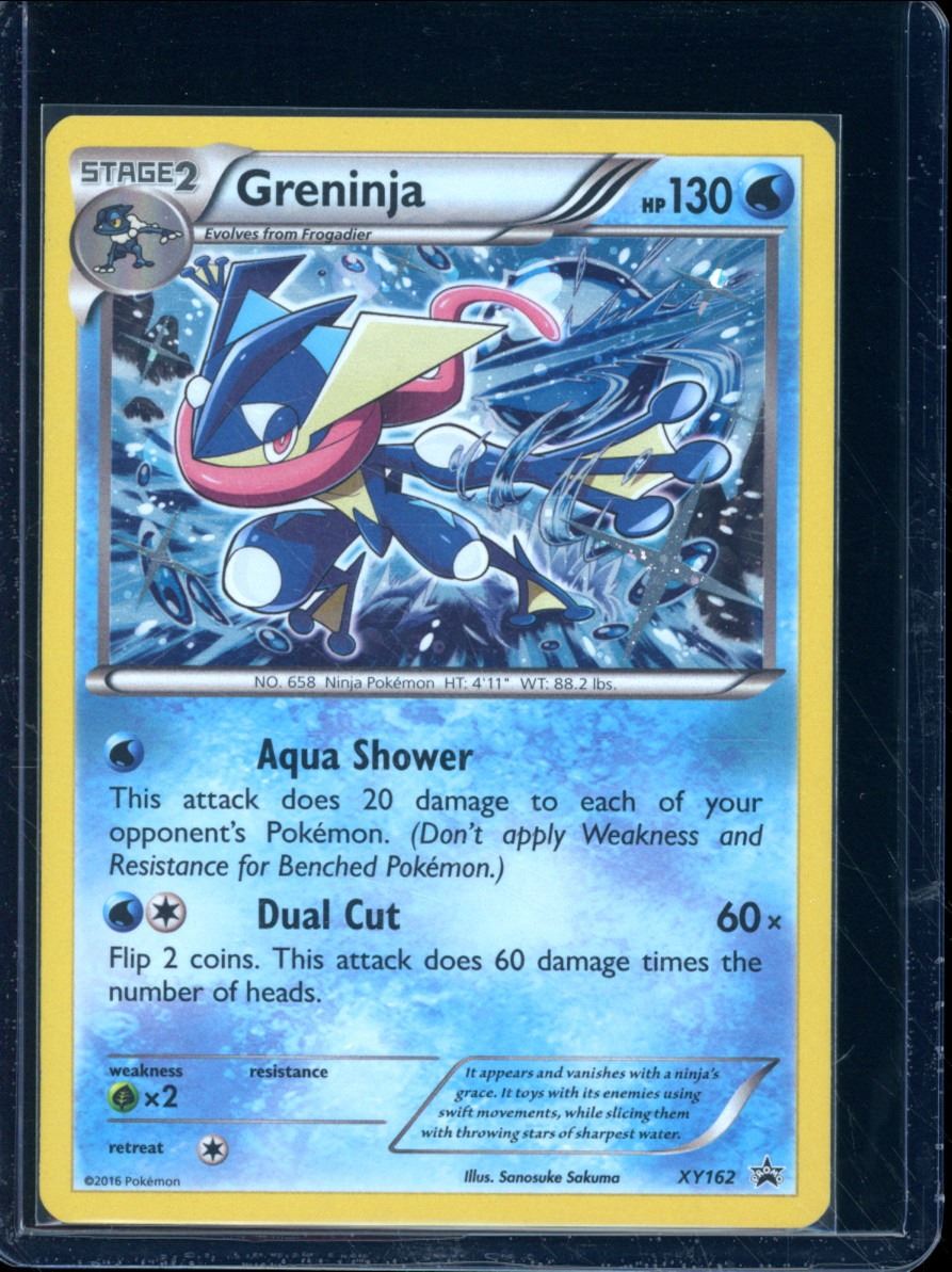 Pokemon Greninja - XY162 - Promo HOLO XY Promotional Card