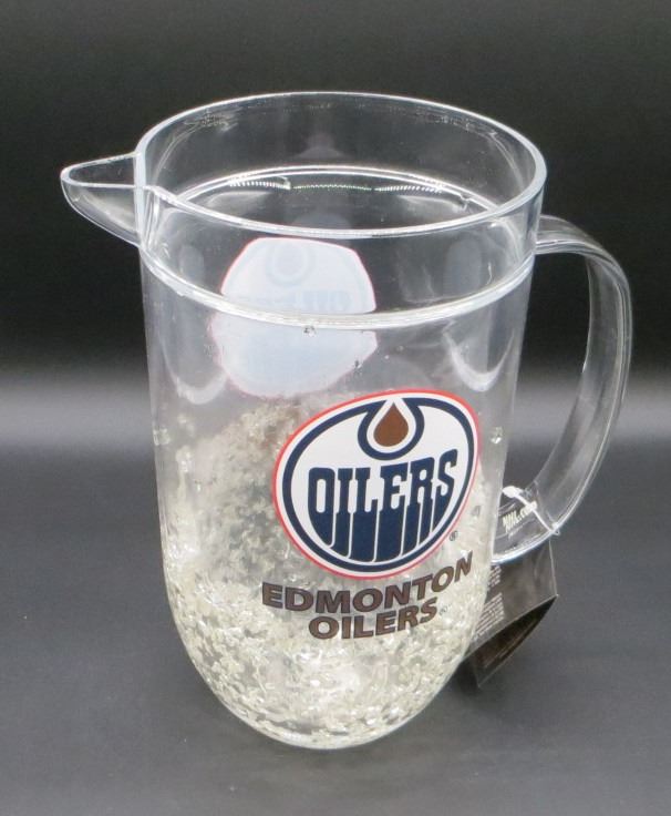 New Edmonton Oilers Ice Pitcher (Keeps Beverages Cold For Hours Without ...