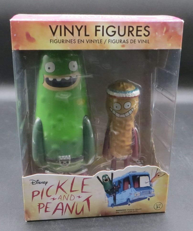 New Collectible Disney Pickle & Peanut Vinyl Figures 2 Pack