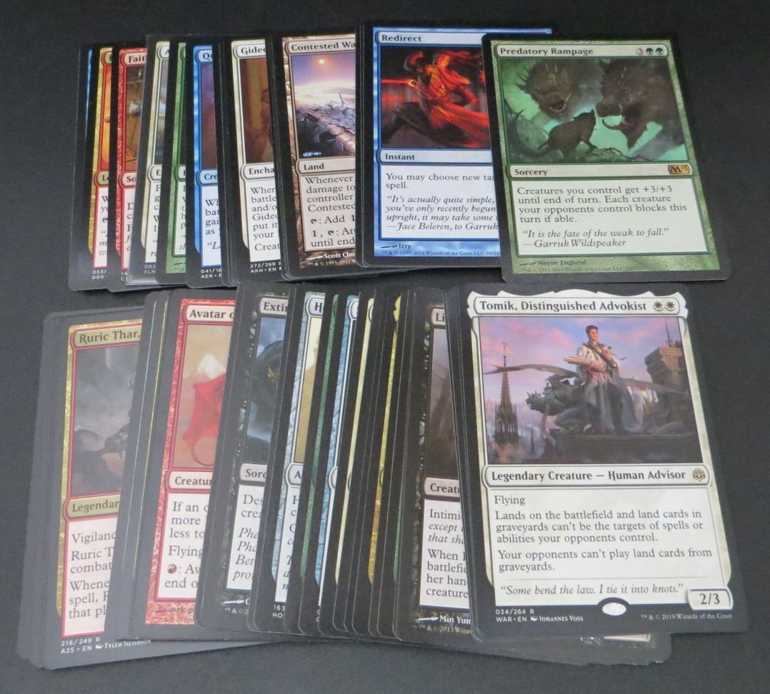 45+ MTG Rare Cards Various Sets & Colors