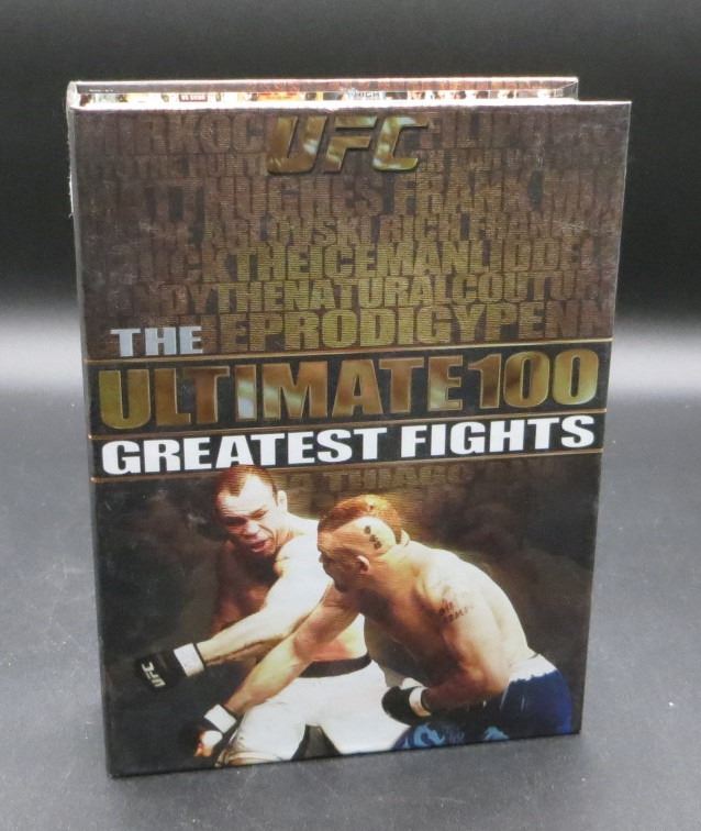 UFC The Ultimate 100 Greatest Fights 8 DVD Collection