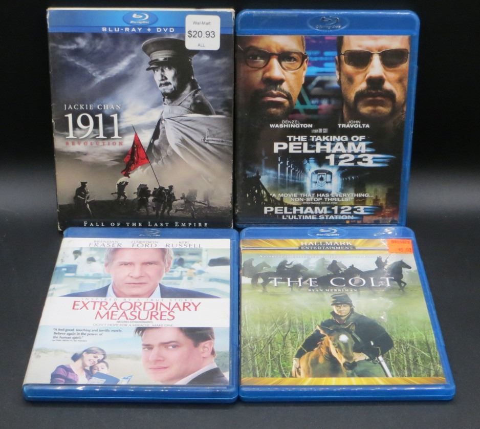 Lot Of 4 Various Blu-Ray Discs