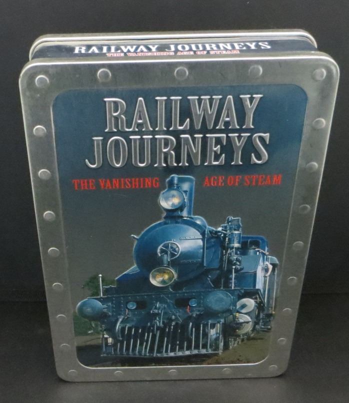 Railway Journeys The Vanishing Age of Steam DVD 5-Disc Box Set in Tin