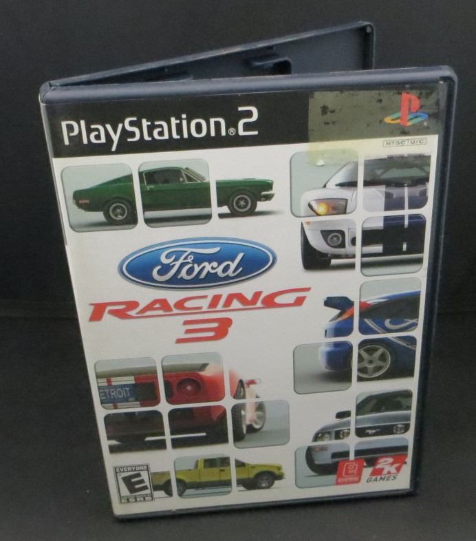 Sony PlayStation 2 Ford Racing 3 Complete With Manual