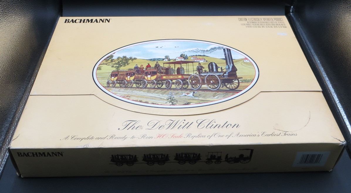 Vintage Bachmann Trains The DeWitt Clinton Electric HO Train Set