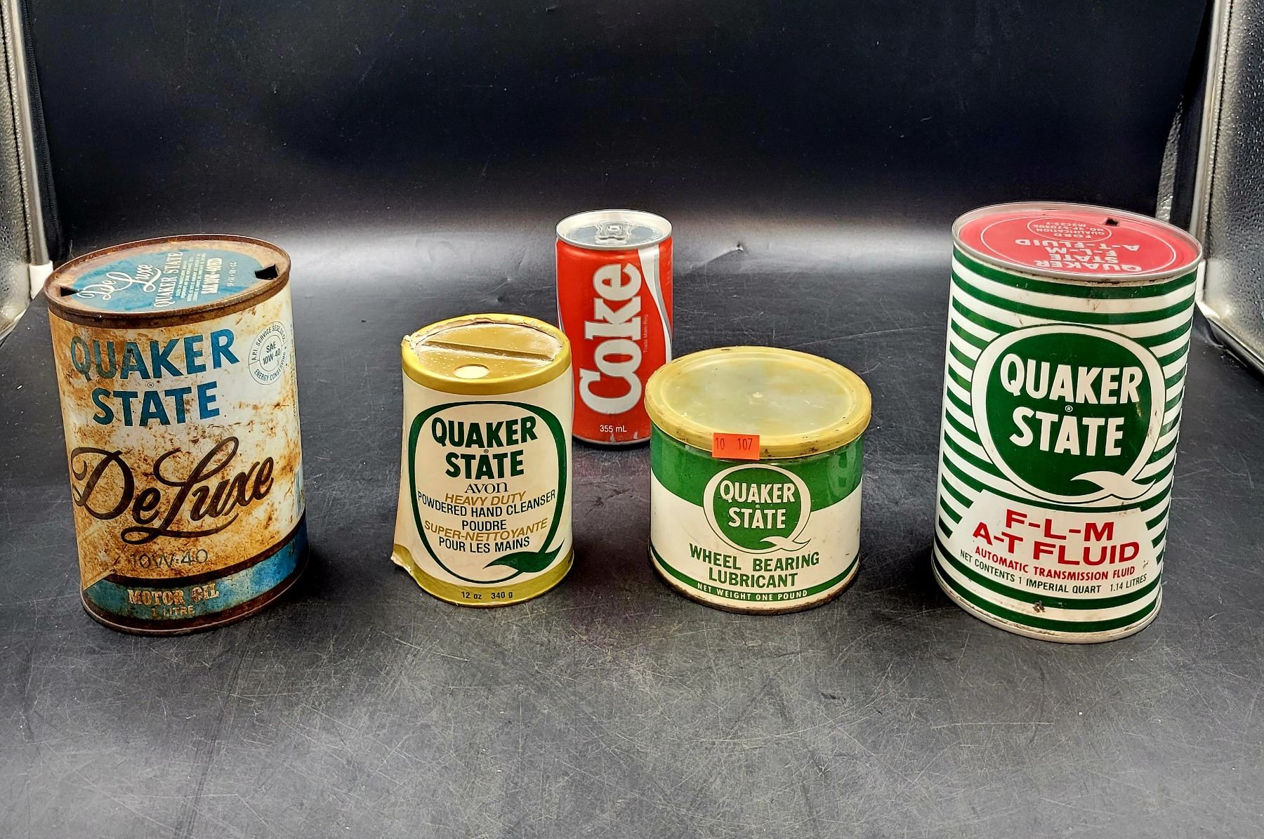 Vintage Quaker State Advertising Collectibles