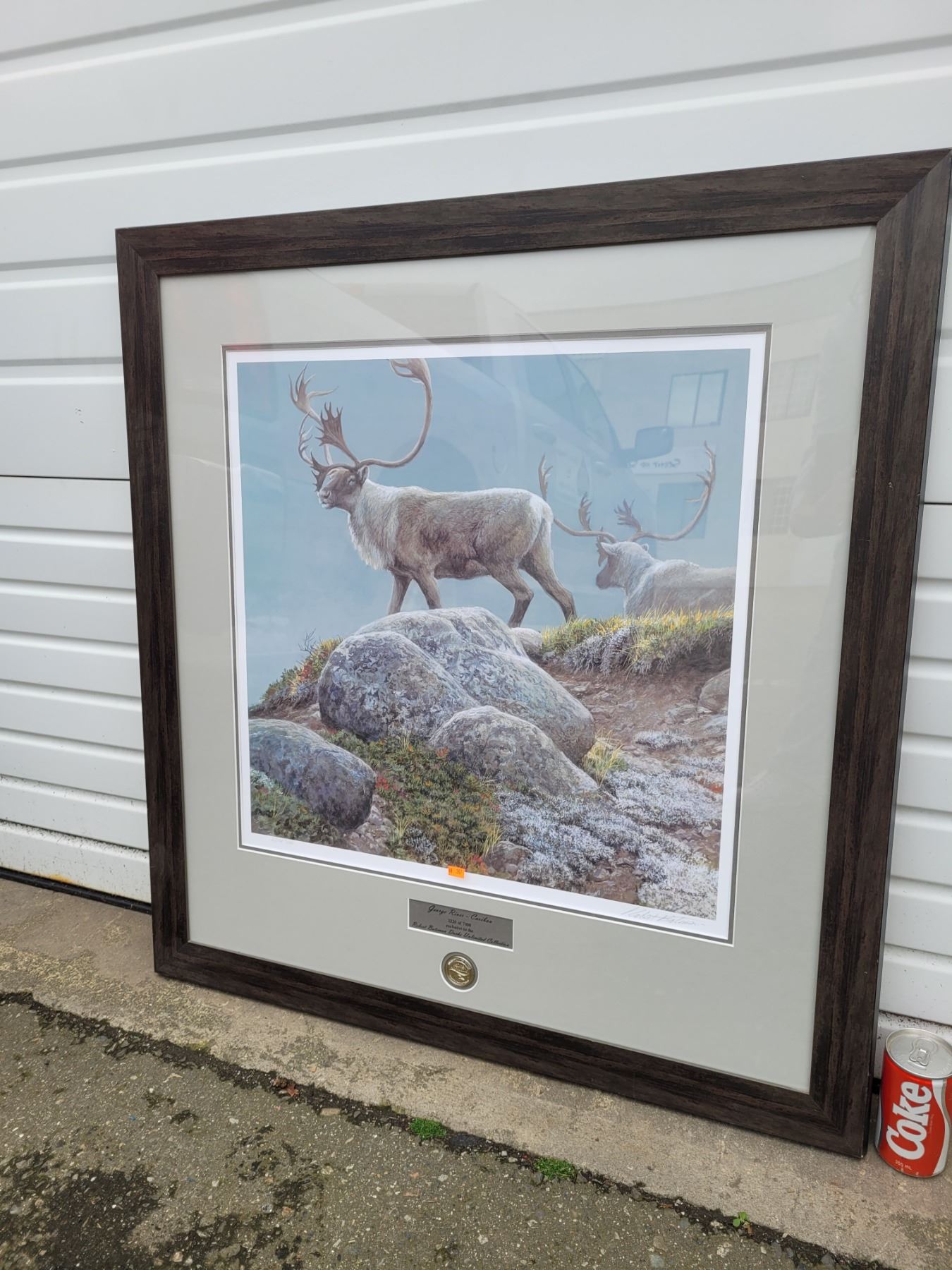 Signed & Numbered "George River - Caribou" Print by Robert Bateman