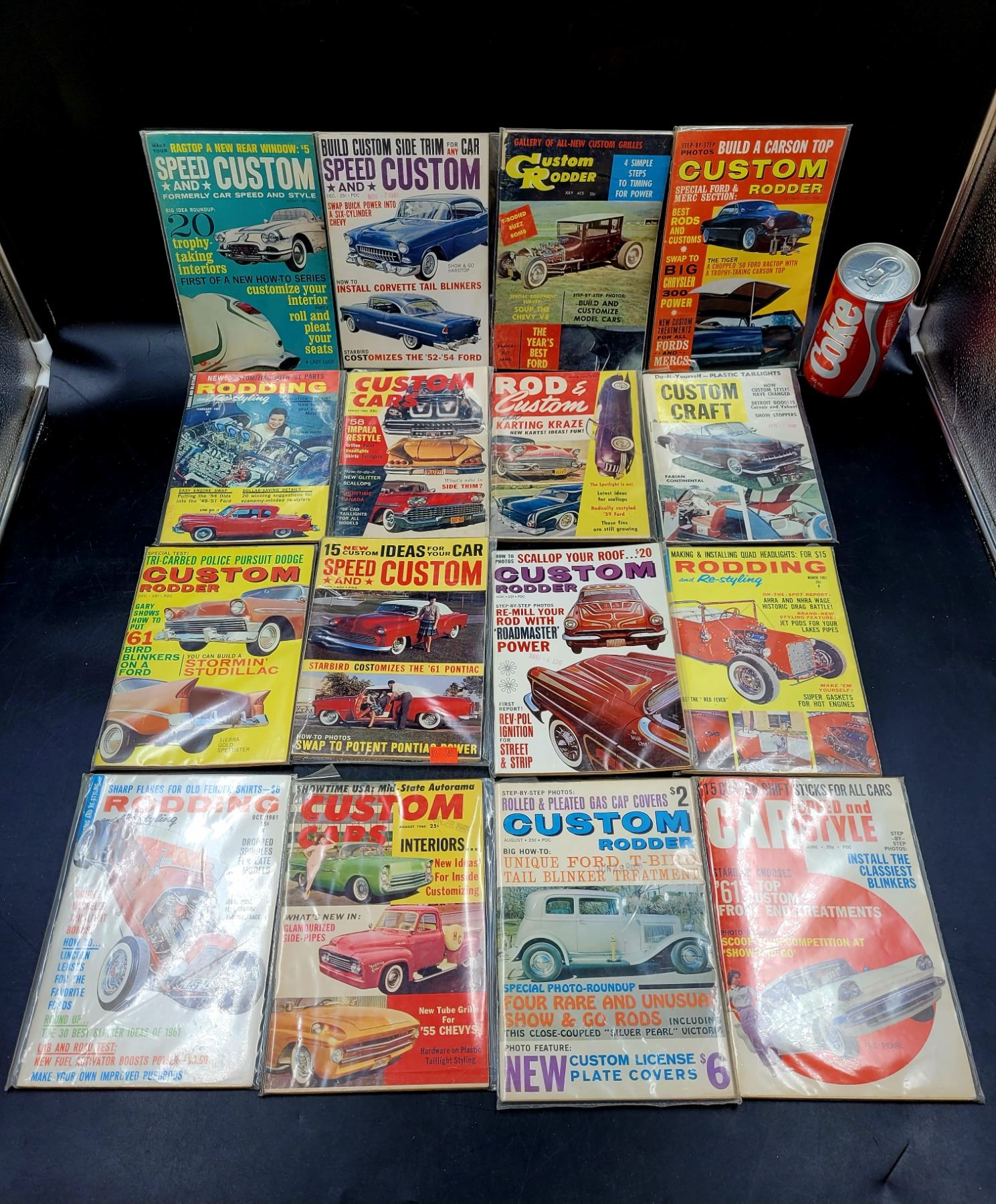 Vintage Custom Car & Hot Rod Magazines