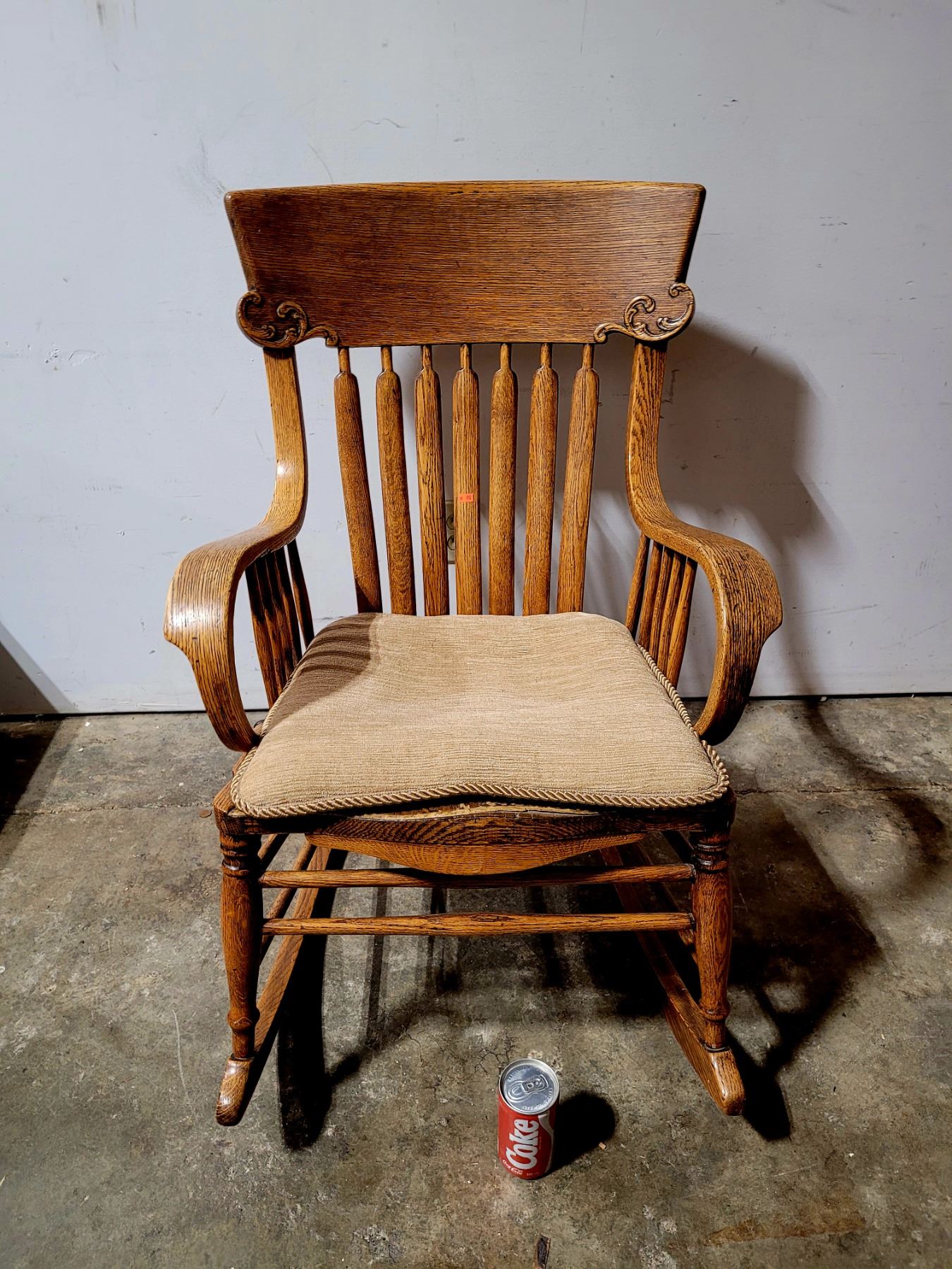 Antique Oak Rocking Chair