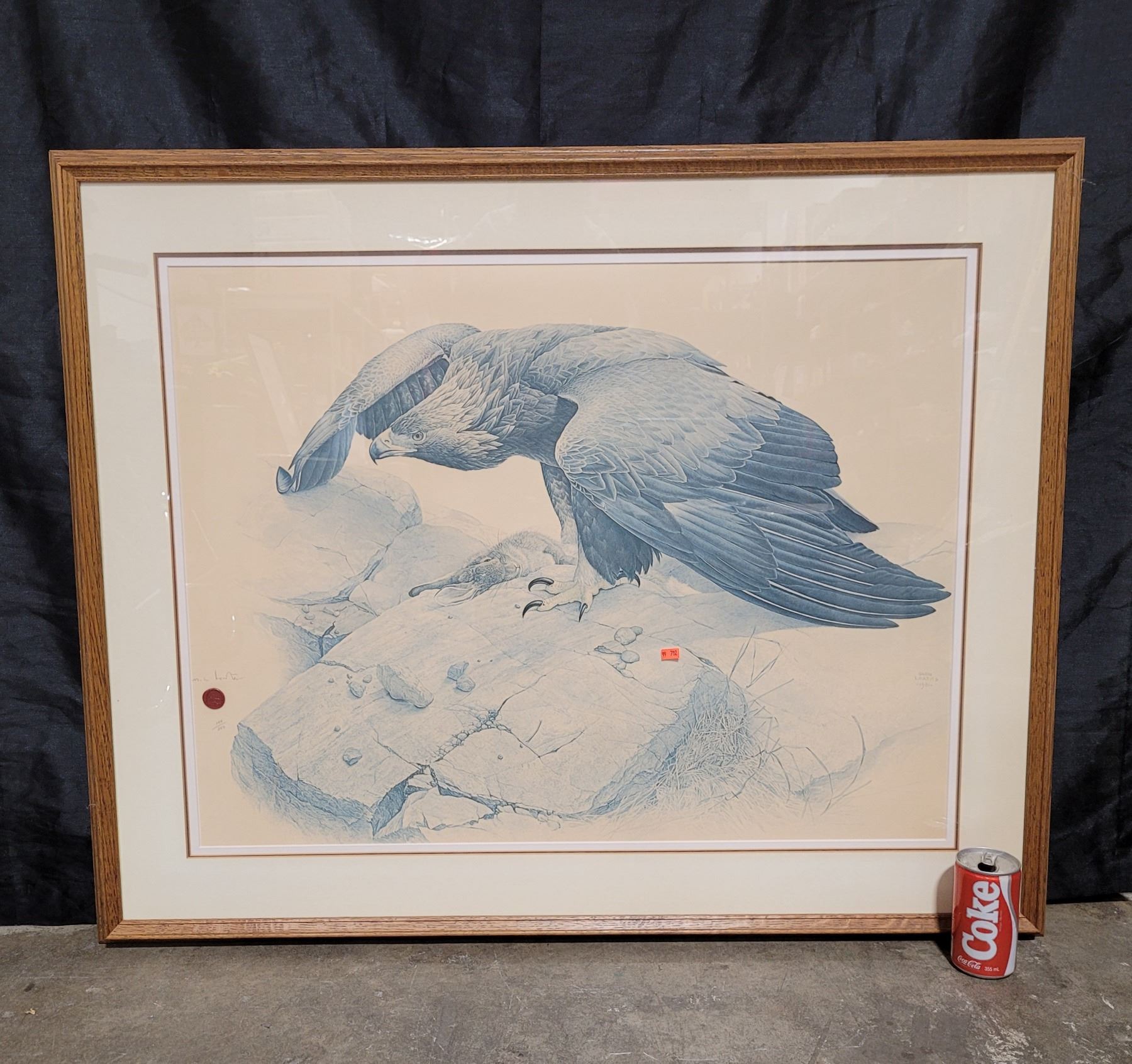 Signed & Numbered Eagle Print