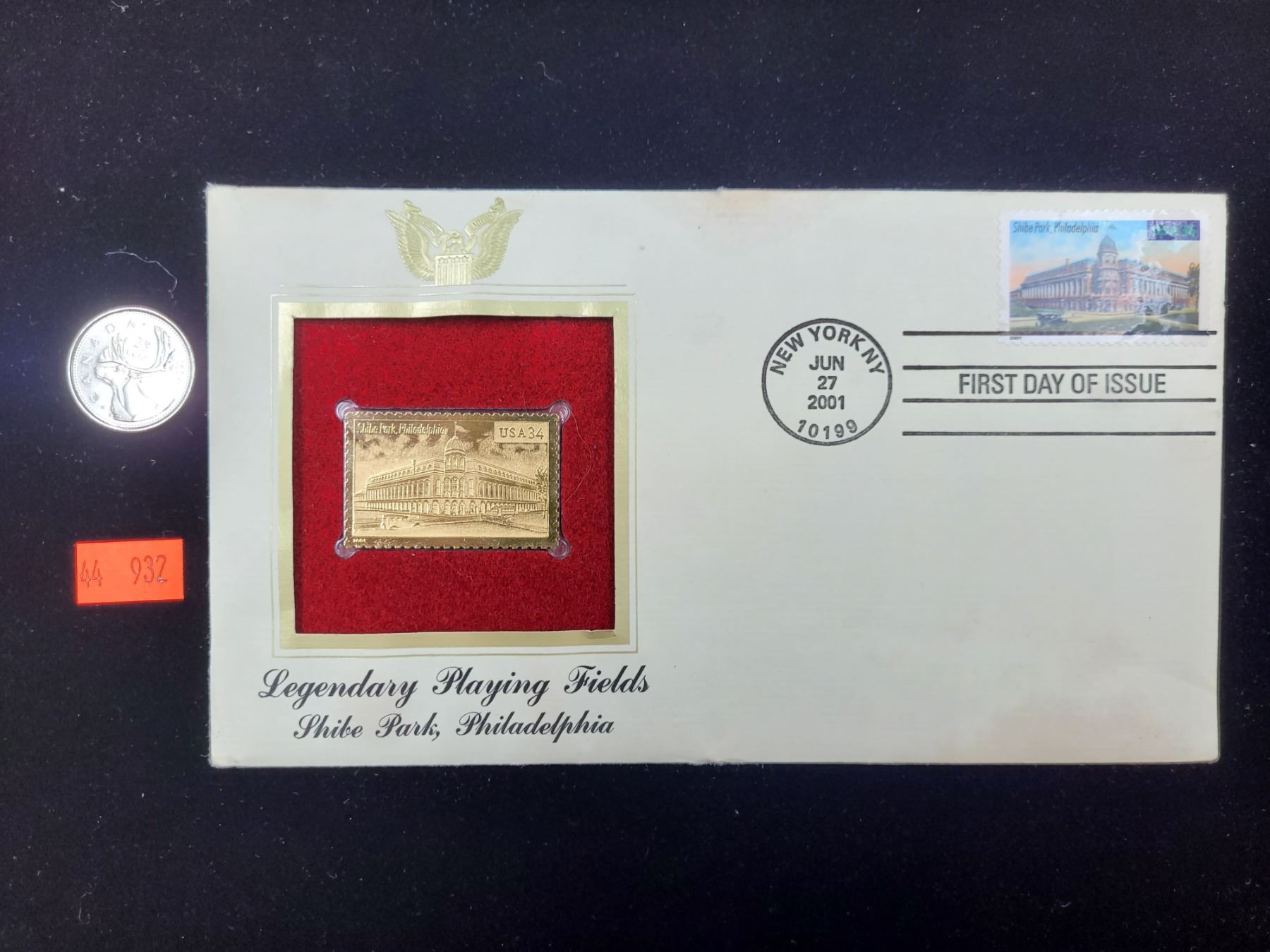 1st Day Issue Shibe Park US Stamp