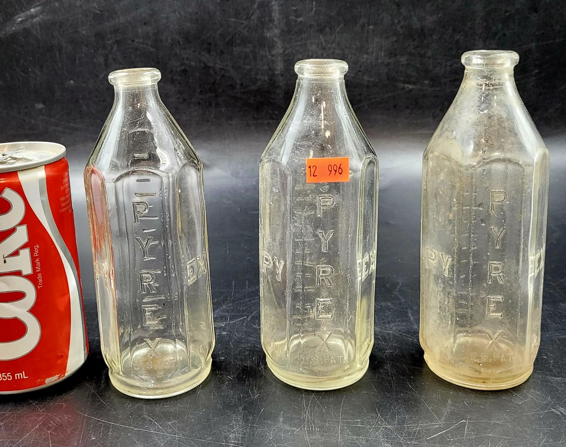 Vintage Pyrex Baby Bottles