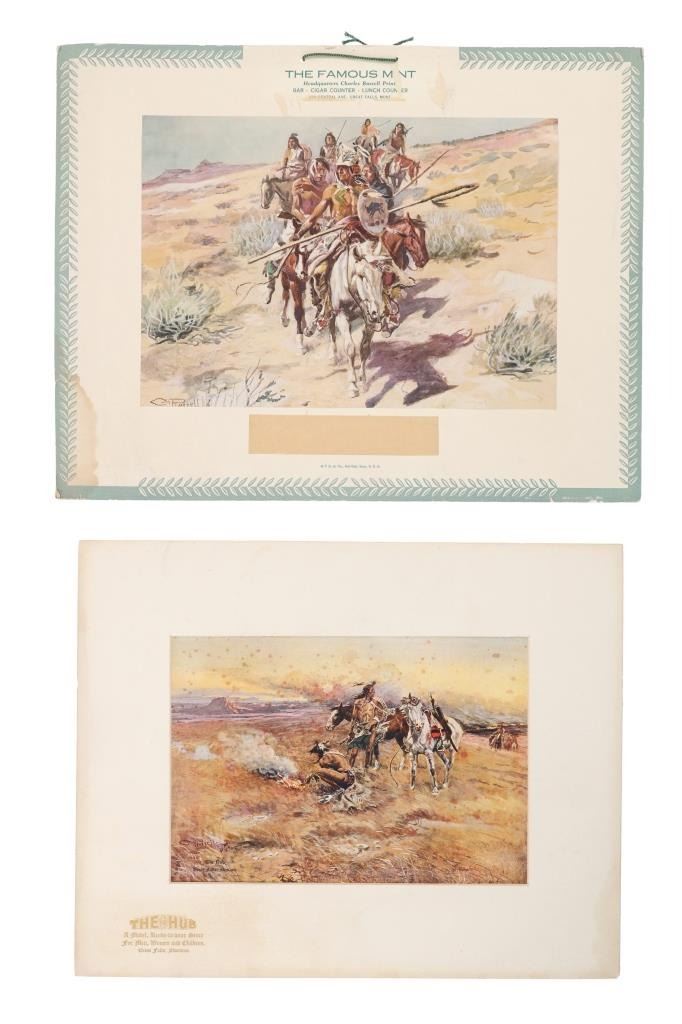 Charles M. Russell Lithographs, ca. 1907-1955
