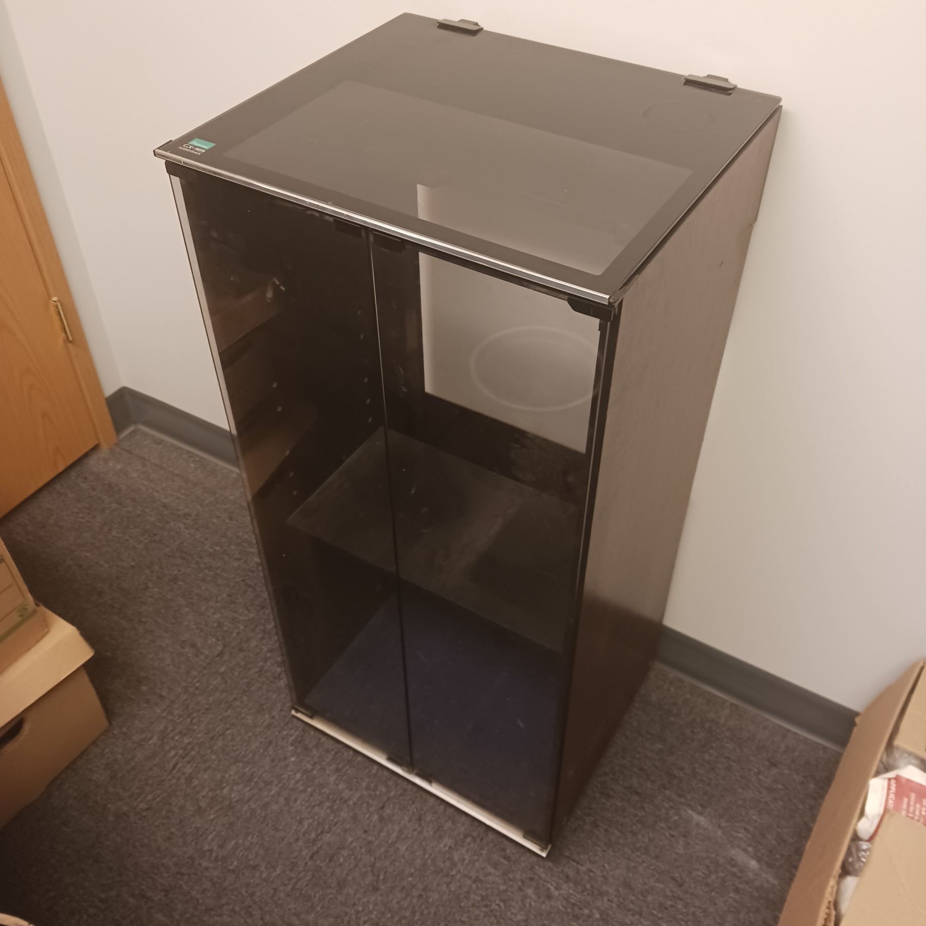 Sansui Gx 909 Audio Rack Stereo Cabinet With Top Load For Turntable