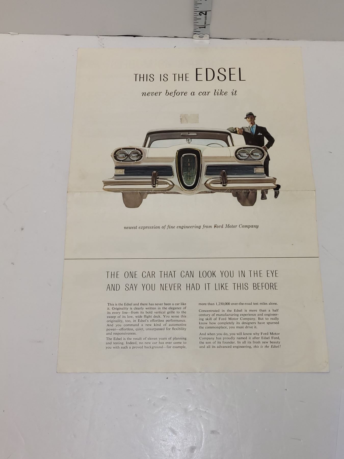Ford Edsel Dealer Brochure