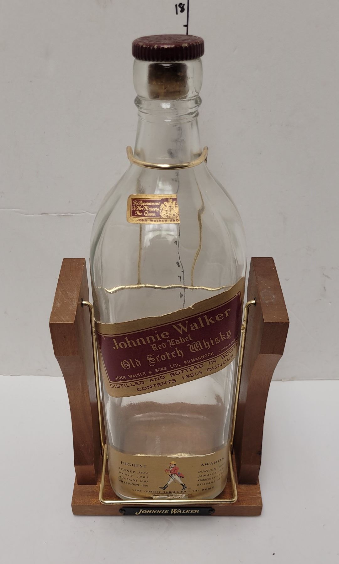 Johnnie Walker Texas Mickey with Stand