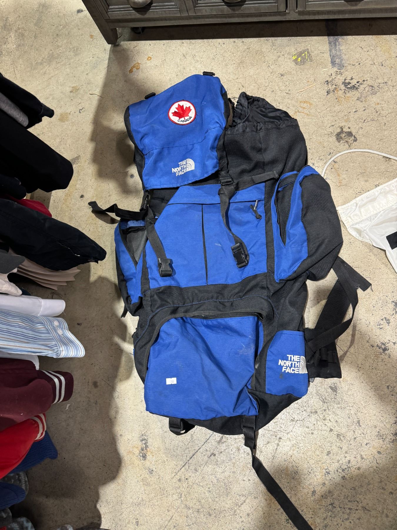 The north face hiking backpack