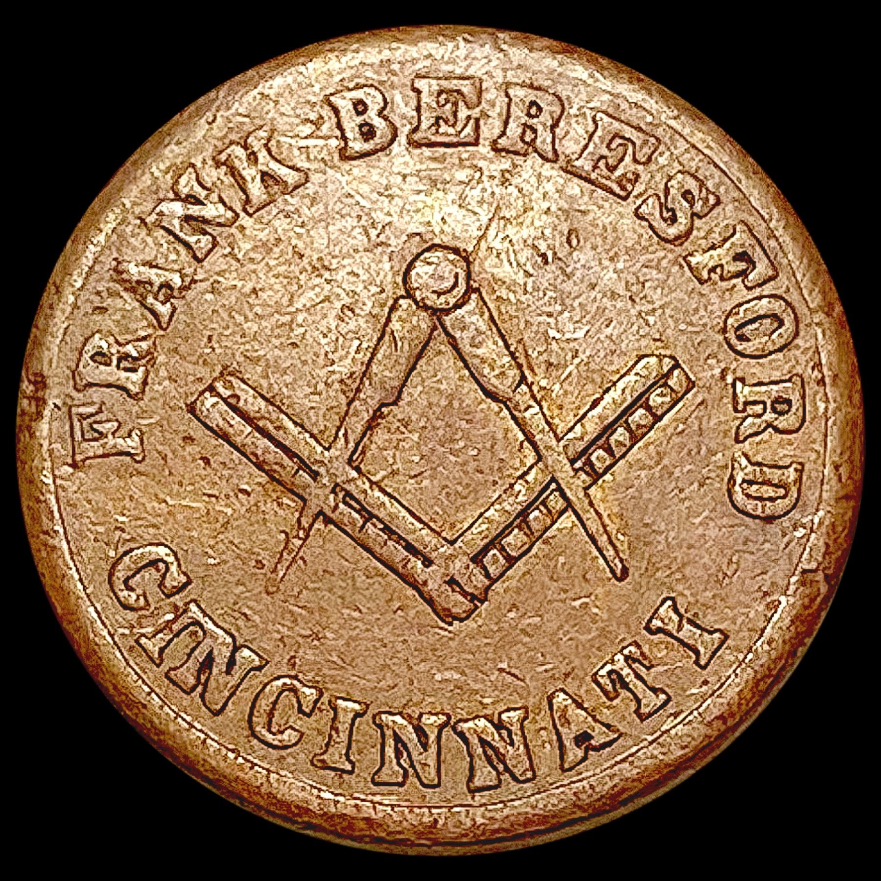 Meat Market Tokens LIGHTLY CIRCULATED