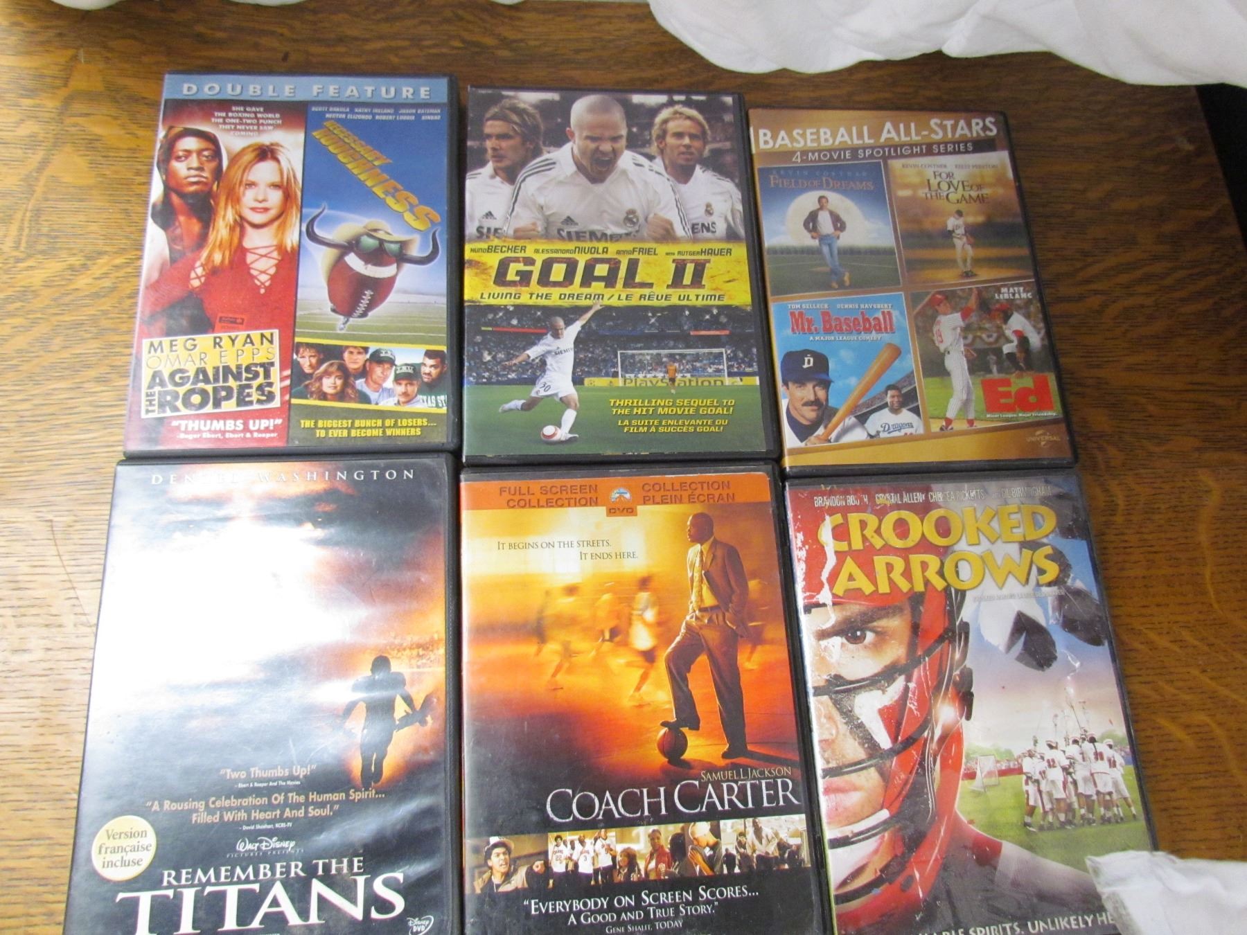 Sports Movies x 6