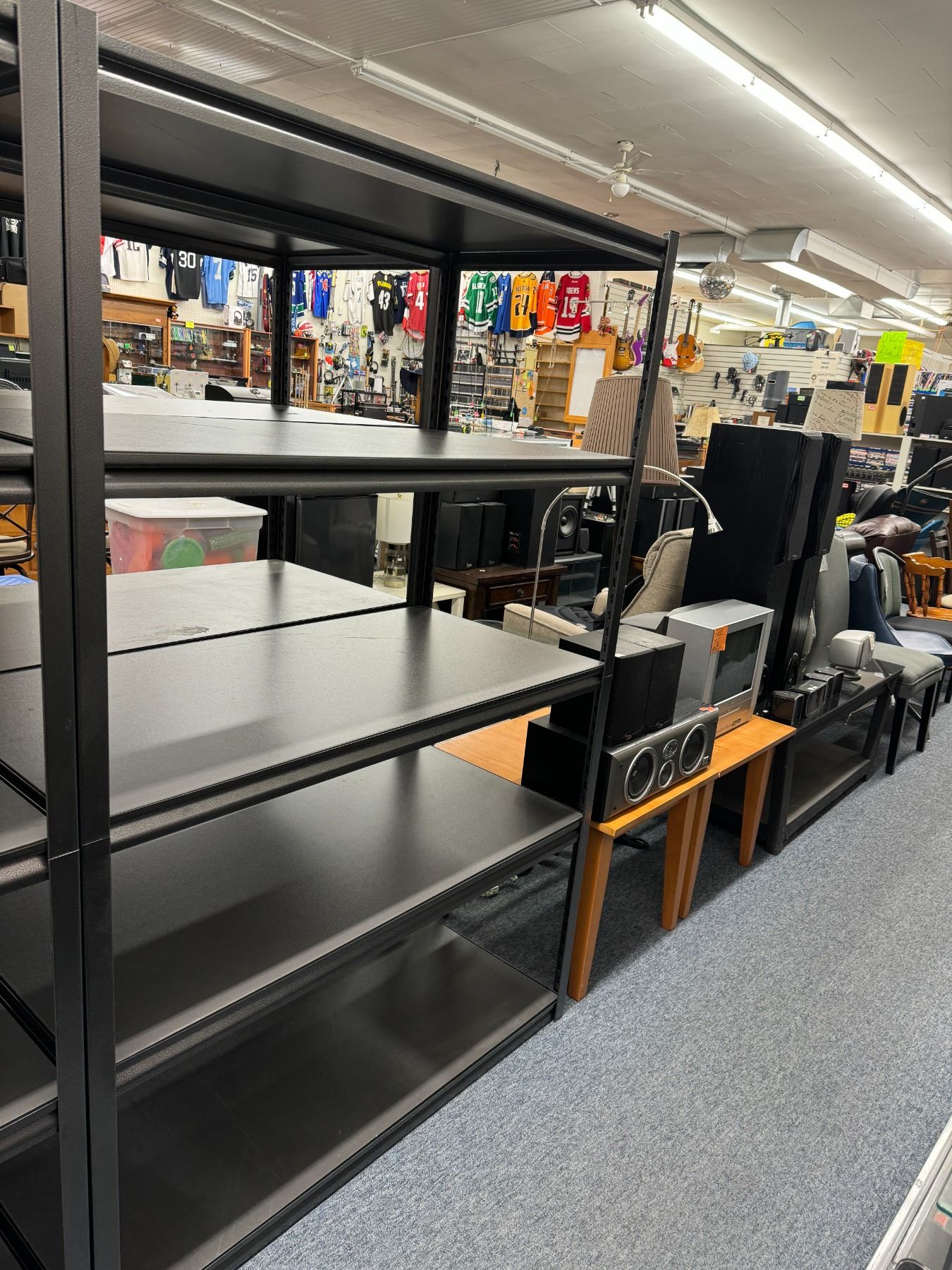 Shelf 4ft long 2 feet deep 6 feet tall