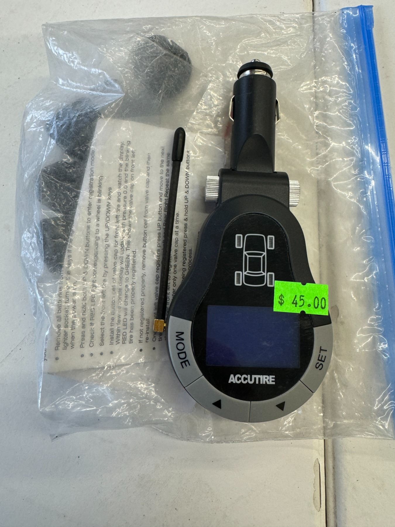 Accutire monitor