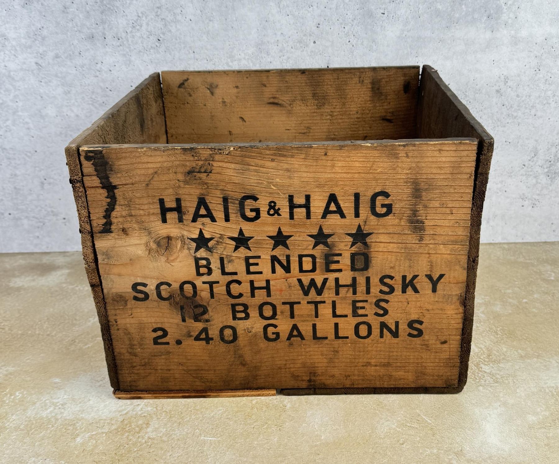 Haig & Haig Scots Blended Whisky Box