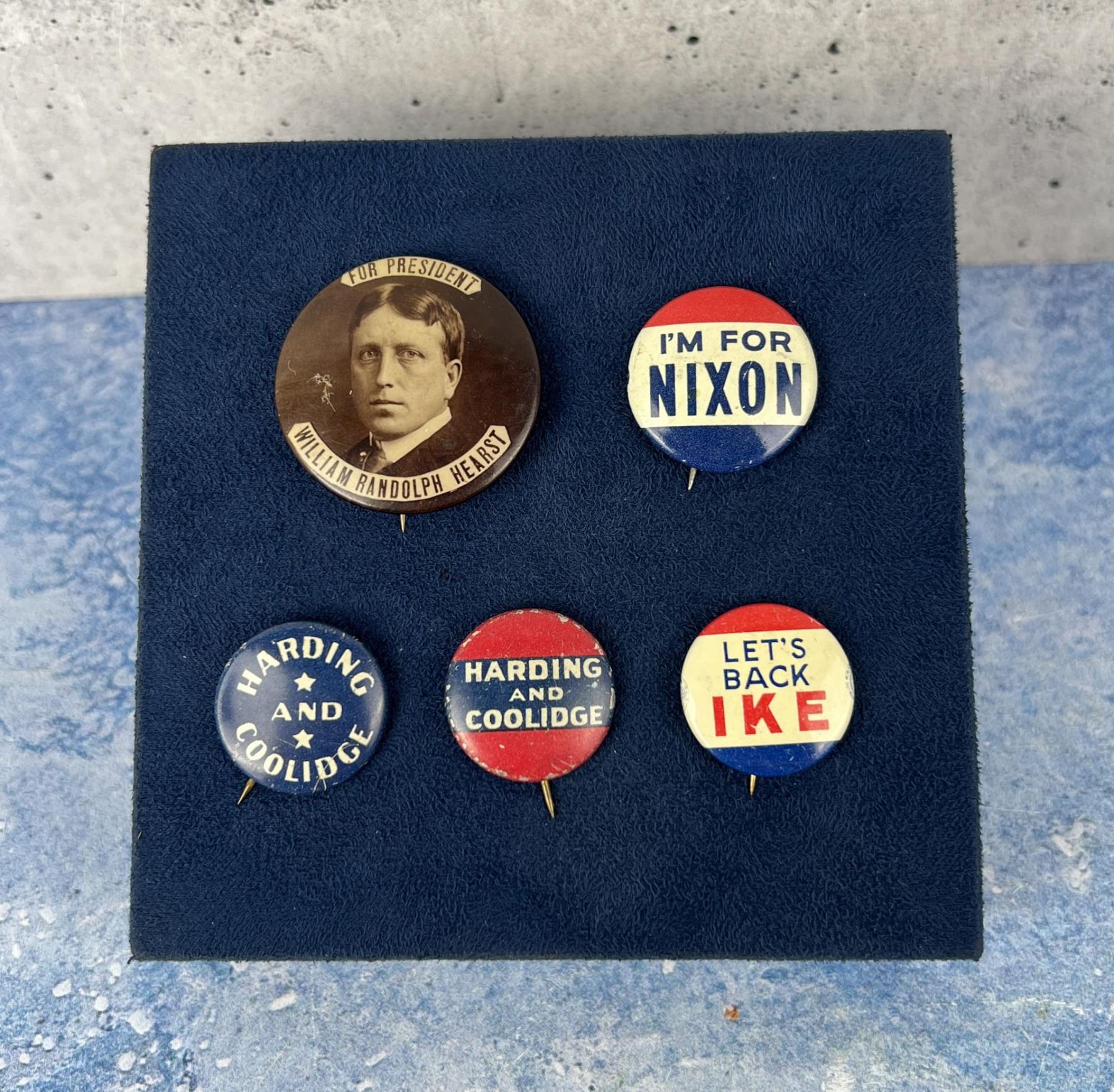 Collection of Political Celluloid Buttons