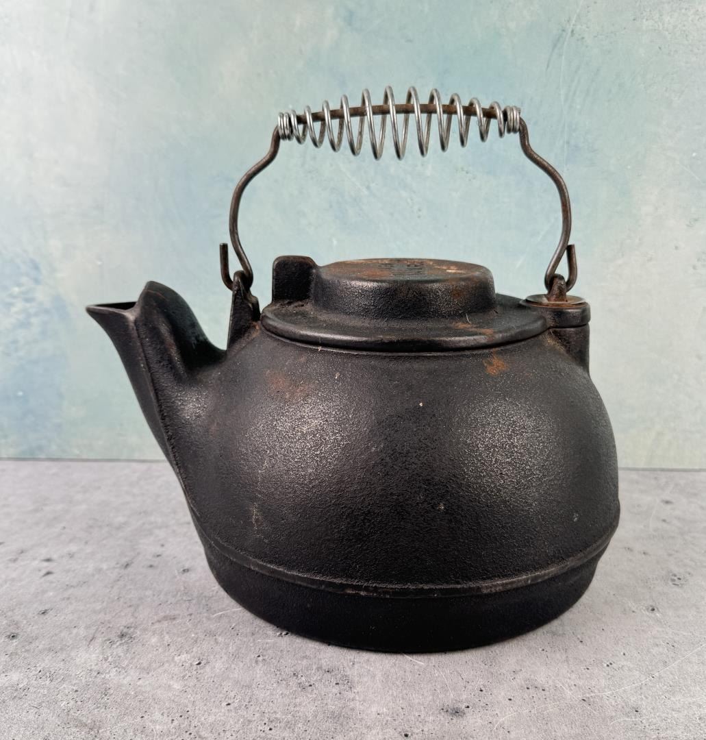 Wagner Cast Iron Tea Kettle