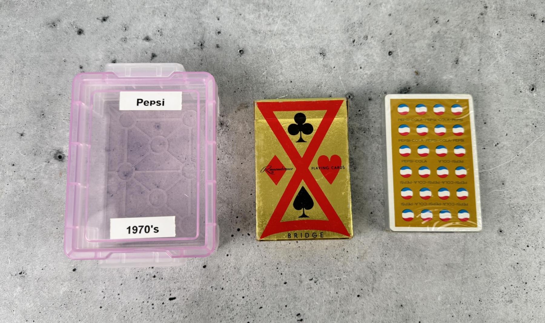 1970s Pepsi Playing Cards