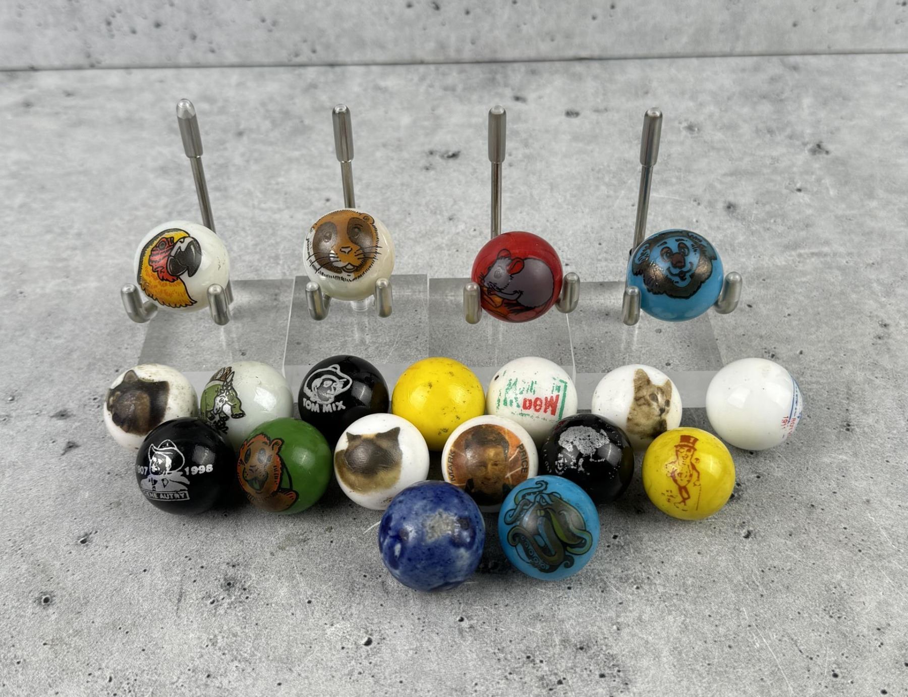 Collection of Vintage Marbles