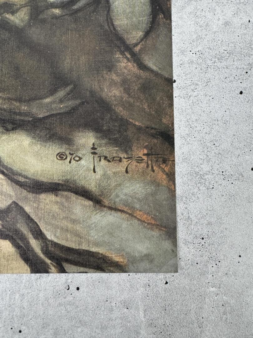 Vintage Frank Frazetta Print Tree Of Death